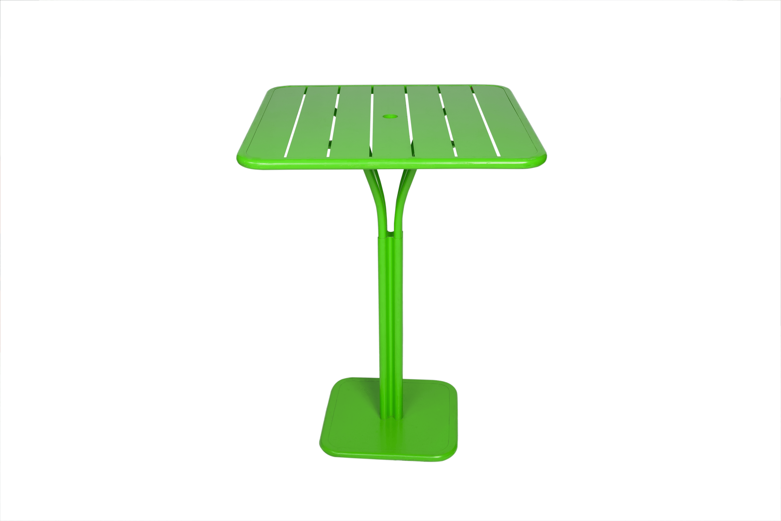 Green High Bar Table- 80cmL x 69cmW x 107cmH - The Event Mill