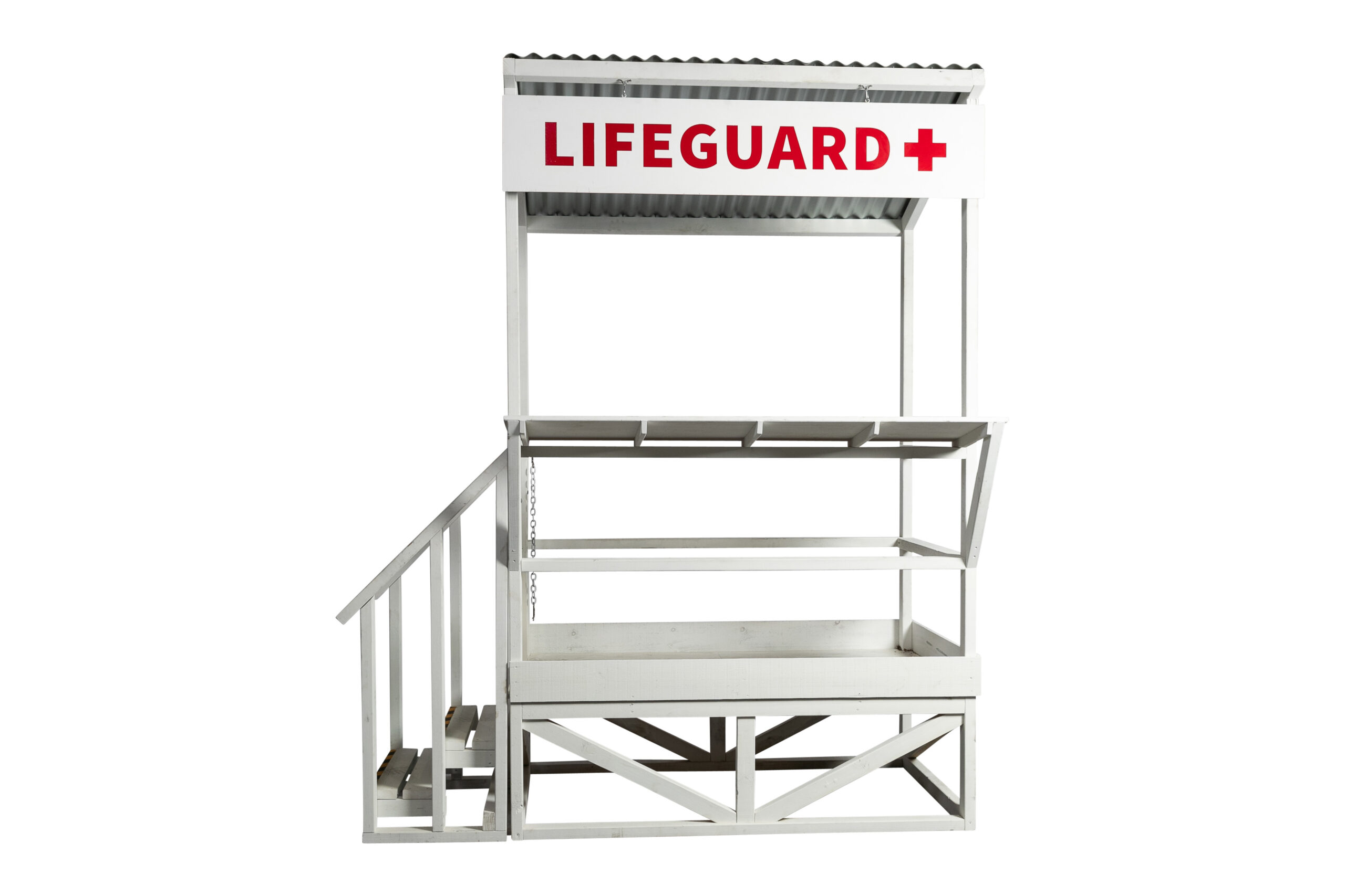 Lifeguard Tower - 2.9mH x 2.5mW x 1mD - The Event Mill