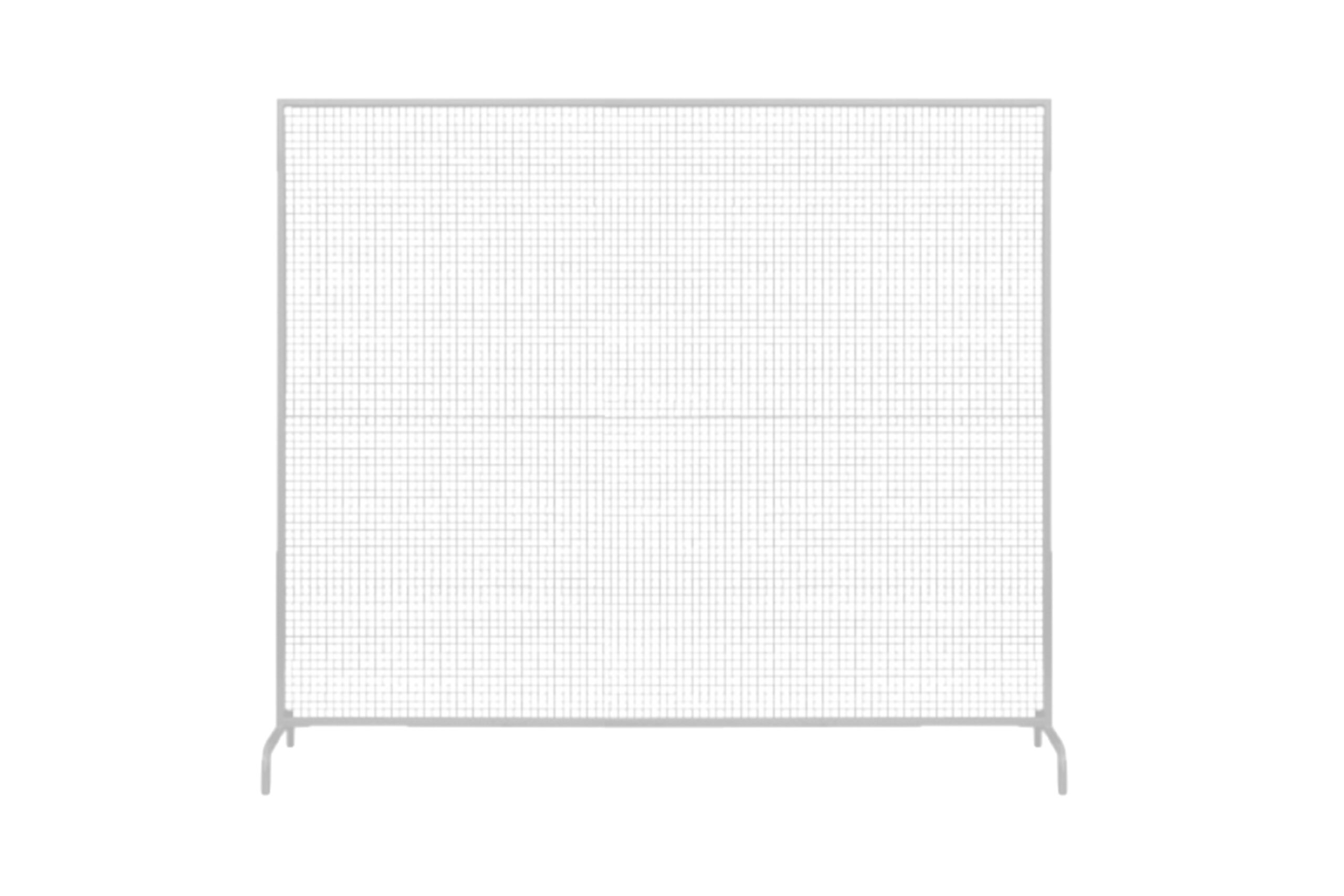 White Wire Mesh Backdrop - 2.4mW x 2.1mH - The Event Mill