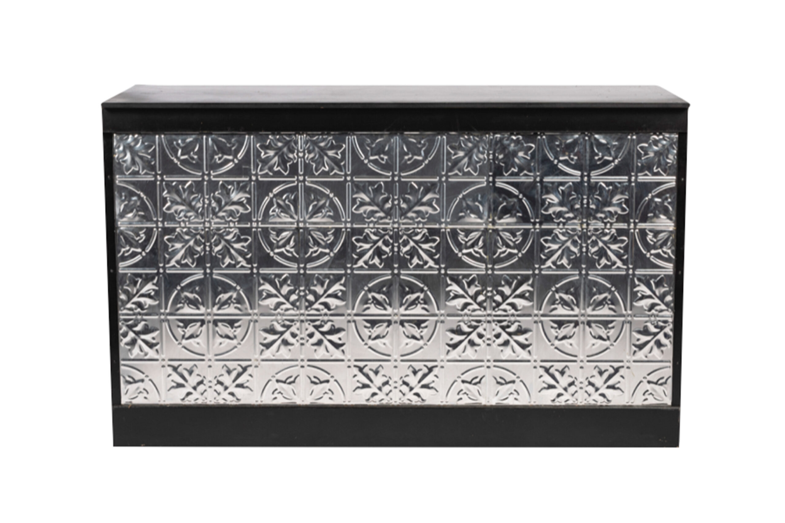 Pressed Tin Bar - 2mL x 60cmD x 1.1mH - The Event Mill