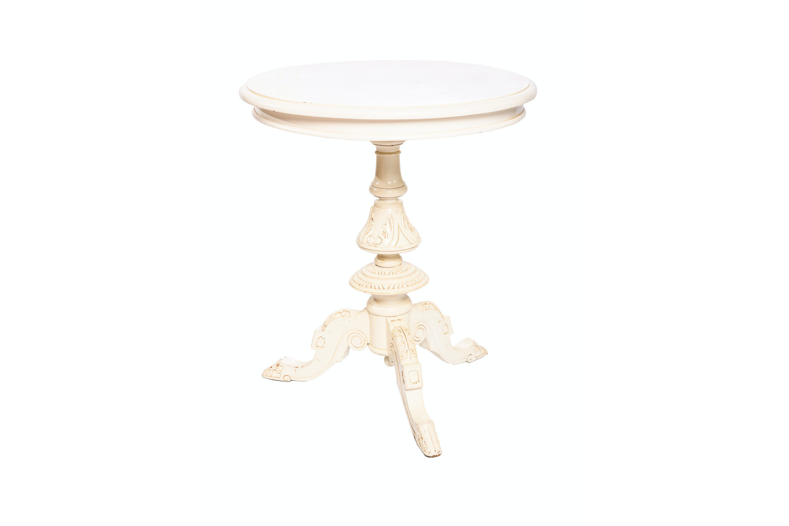 Round French Side Table - 70cmH x 60cmD - The Event Mill