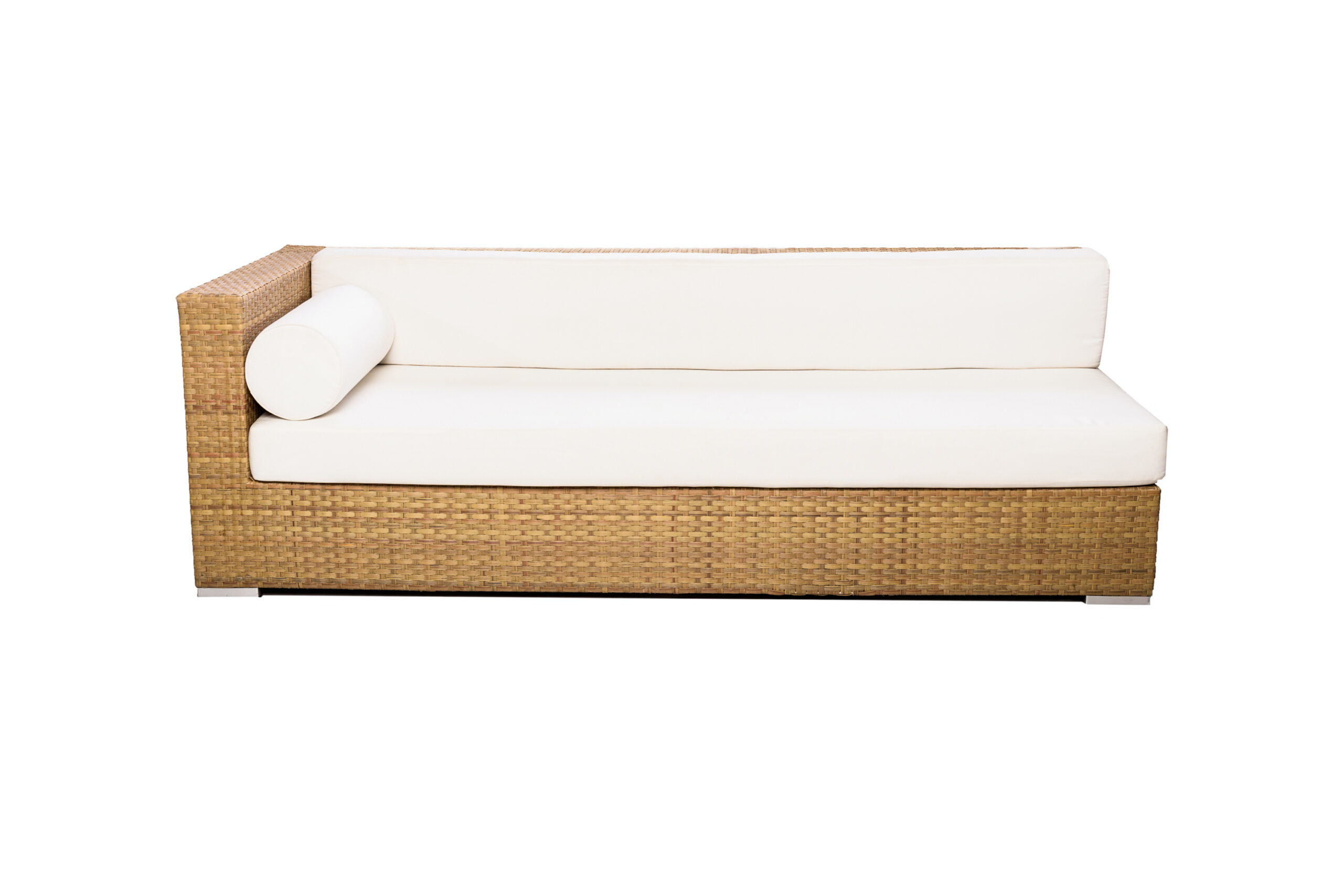 Classic Rattan Lounge - Right Arm | The Event Mill