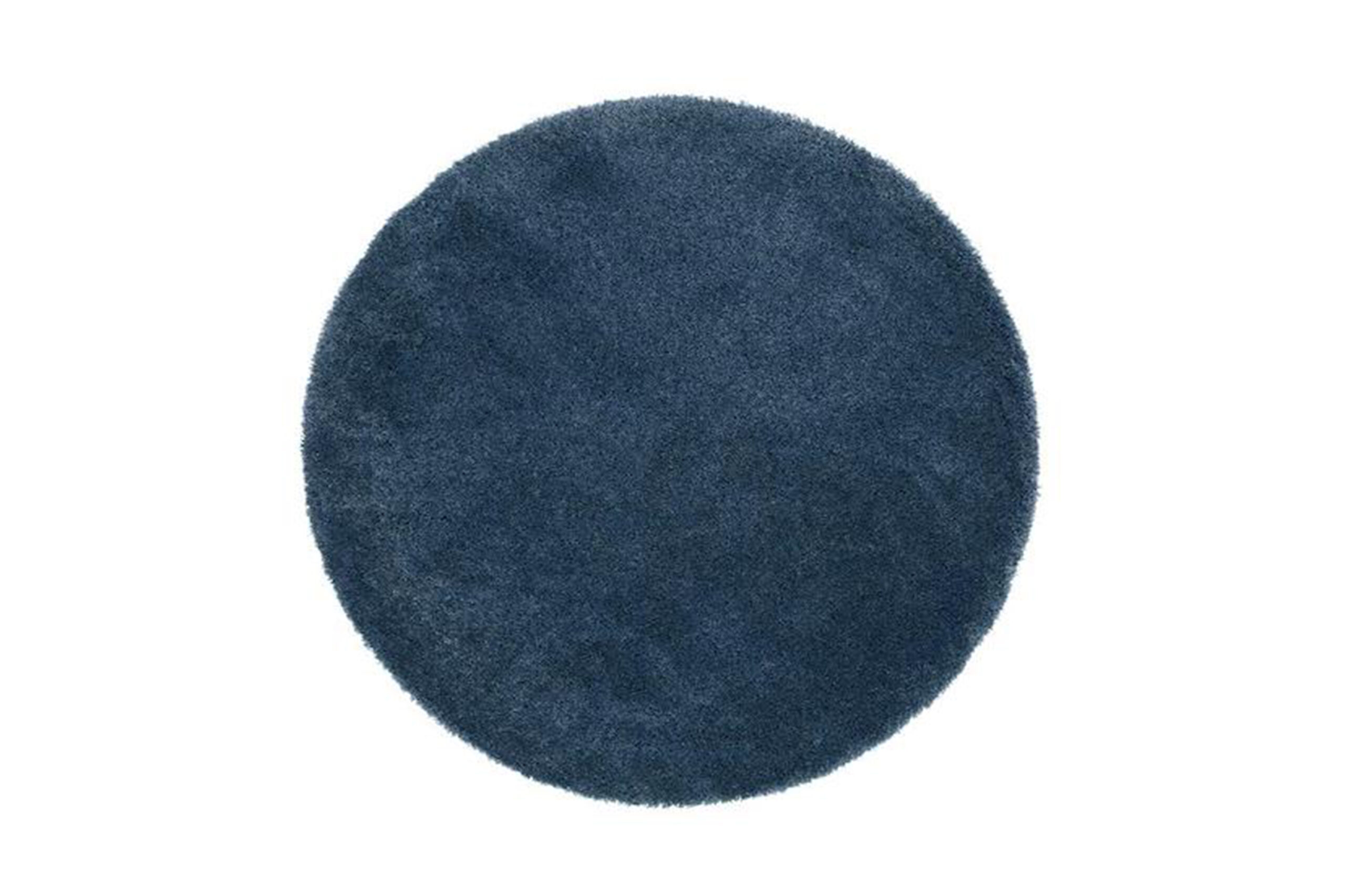 Round Dark Blue Rug - 1.3mD - The Event Mill
