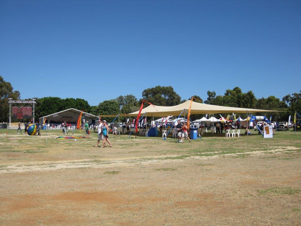 Shade Sail - Beige - 15mL x 15mW - The Event Mill