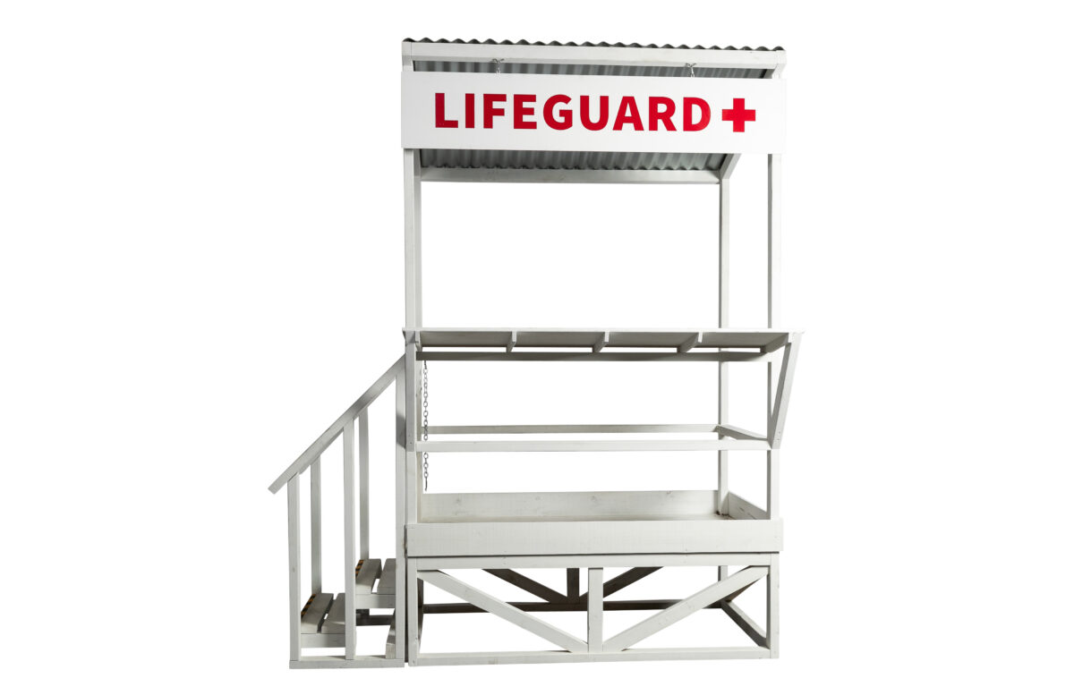Lifeguard Tower - 2.9mH x 2.5mW x 1mD - The Event Mill