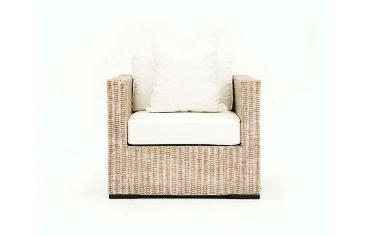 Hamptons Arm Chair - 1mL x 90cmD x 70cmH - The Event Mill