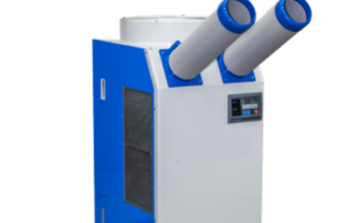 9.8A Portable Refrigerated Spot Cooler - 4.9kW (Blue Dot) - The Event Mill